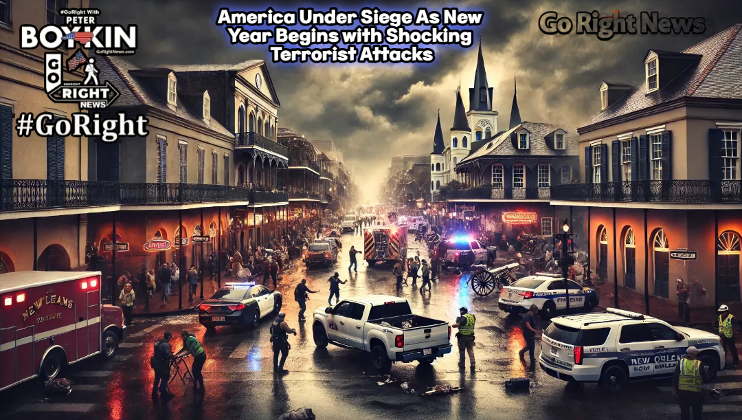 America Under Siege as New Year Begins with Shocking Terrorist Attacks ...