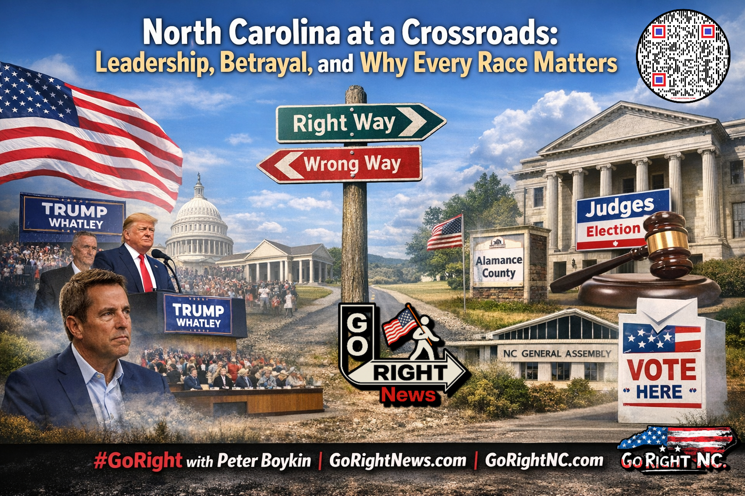 North Carolina at a Crossroads: Leadership, Betrayal, and Why Every ...